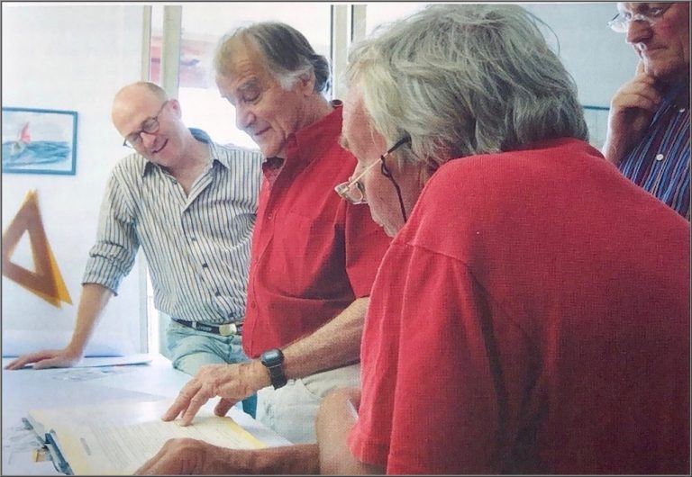 Scheepswerf De Vlijt » “Zwerver”, tekening Robbert Das, 2016